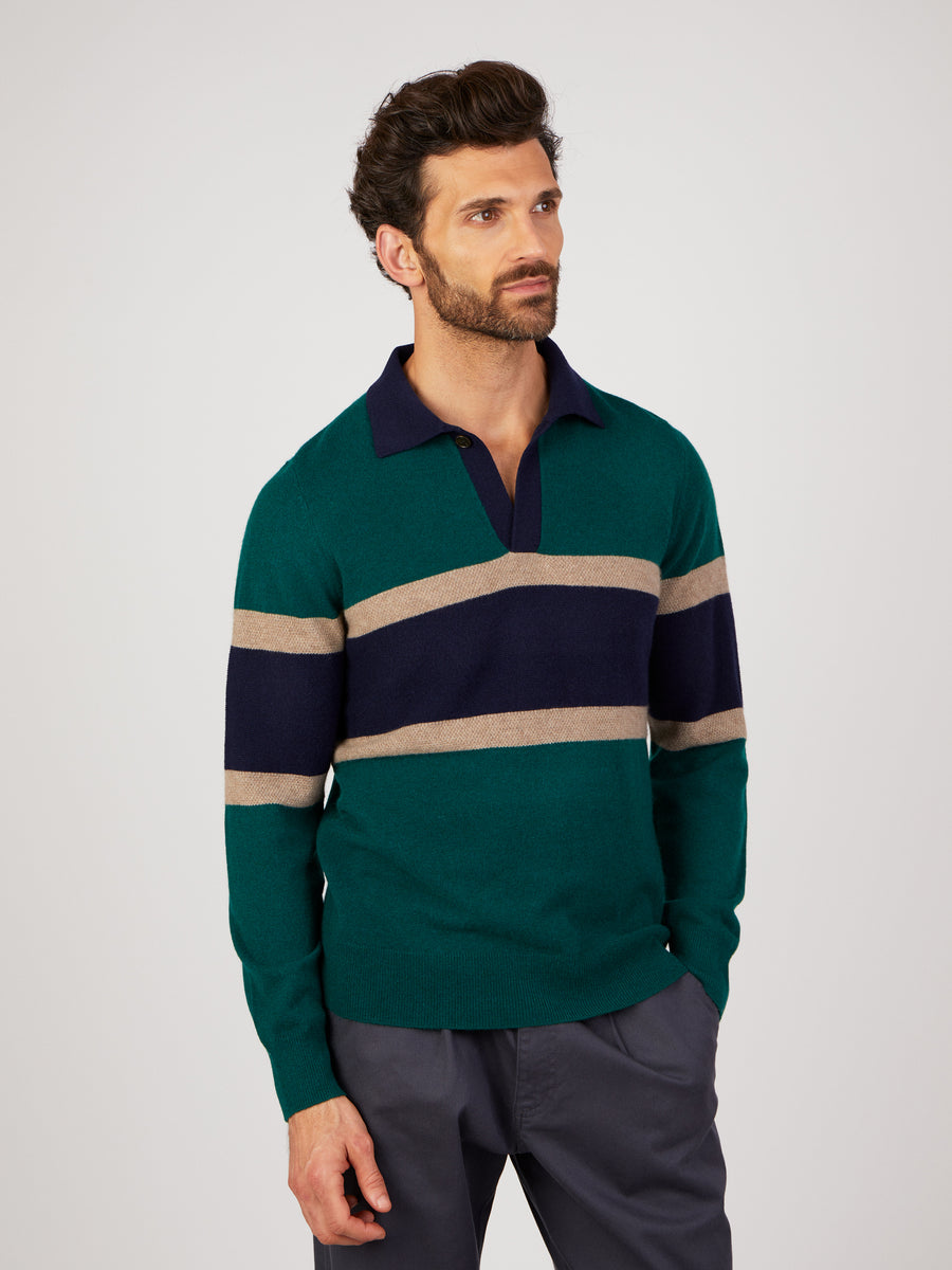 Finn Pine Cashmere Jumper – Cocoa Cashmere London